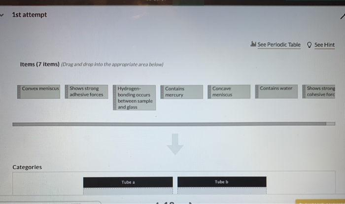 Solved 18 Question (1 point) Below are two glass test tubes | Chegg.com