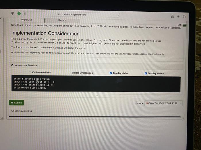Solved java codelab project can u please follow these | Chegg.com