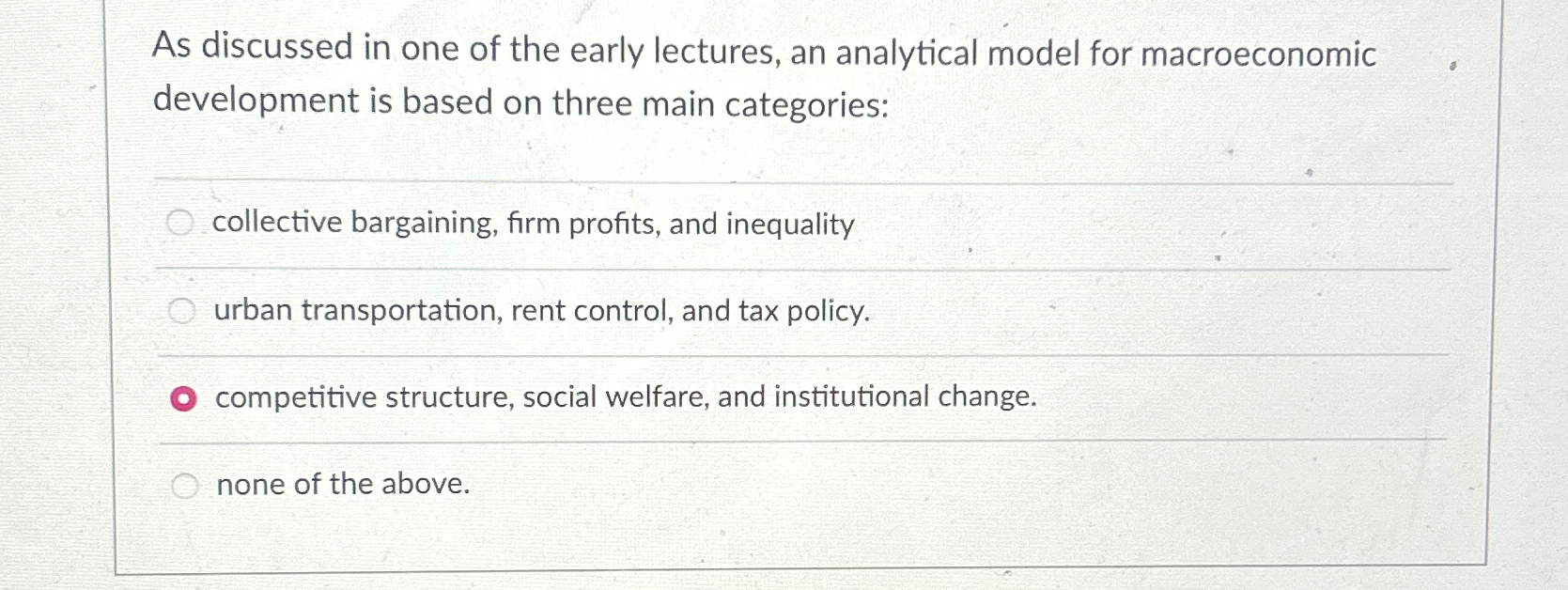 Solved As discussed in one of the early lectures, an | Chegg.com