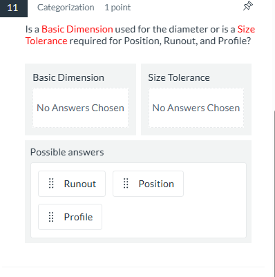 Solved Is a Basic Dimension used for the diameter or is a | Chegg.com