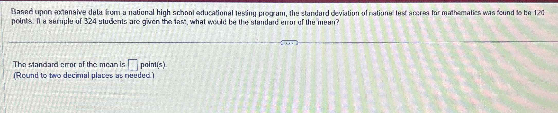 Solved Based upon extensive data from a national high school | Chegg.com