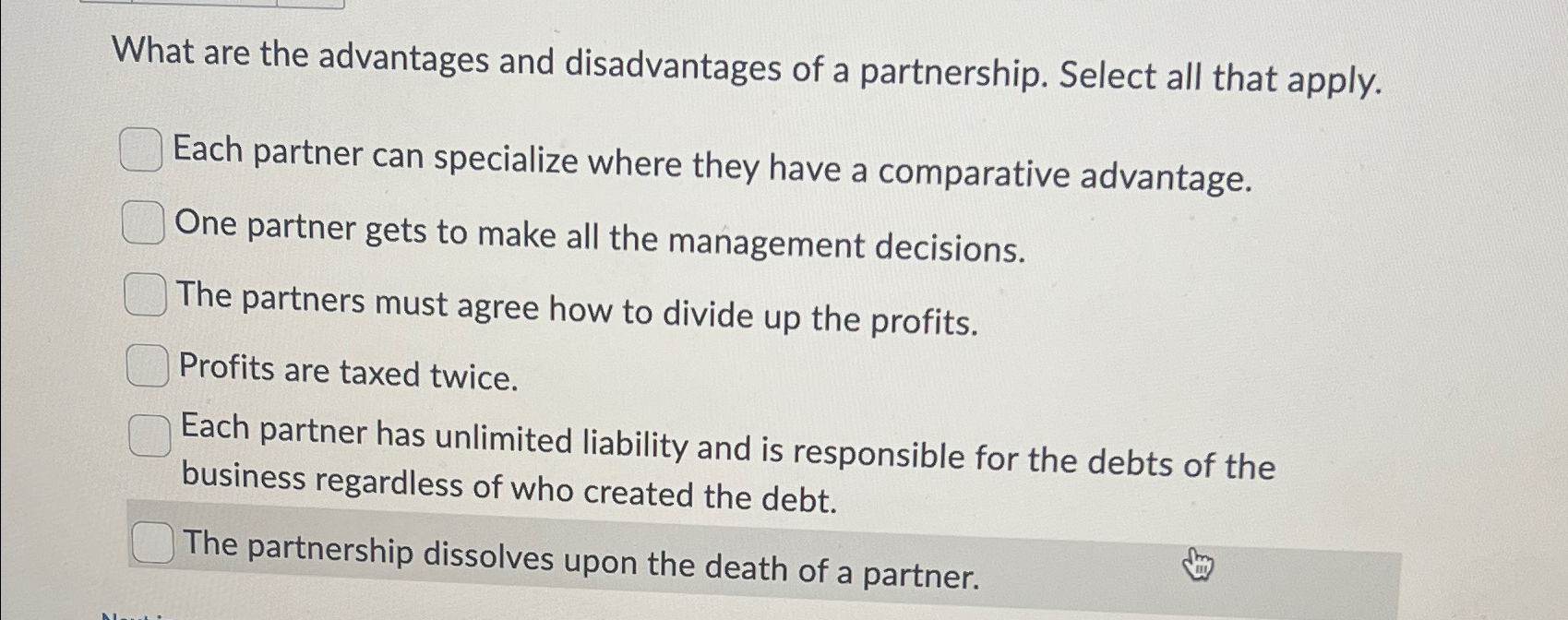 Solved What are the advantages and disadvantages of a | Chegg.com