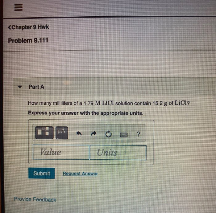 Solved Chapter 9 Hwk Problem 9.111 Part A How many | Chegg.com Solved Chapter 9 Hwk Problem 9.111 Part A How many | Chegg.com