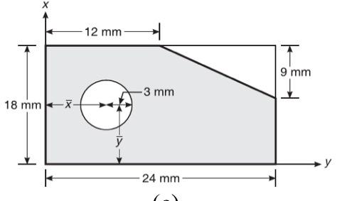 Solved determine the centroids of the section? | Chegg.com