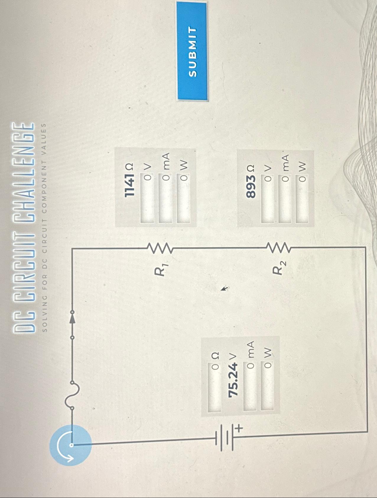 Solved DC CIRCUIT CHALLENGESOLVING FOR DC CIRCUIT COMPONENT | Chegg.com Solved DC CIRCUIT CHALLENGESOLVING FOR DC CIRCUIT COMPONENT | Chegg.com
