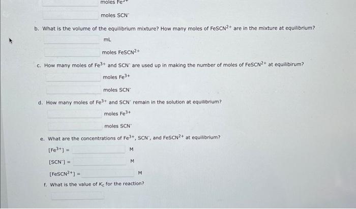 Solved A student mixes 5 mL0.002MFe(NO3)3 in 1MHNO3 with 1 | Chegg.com