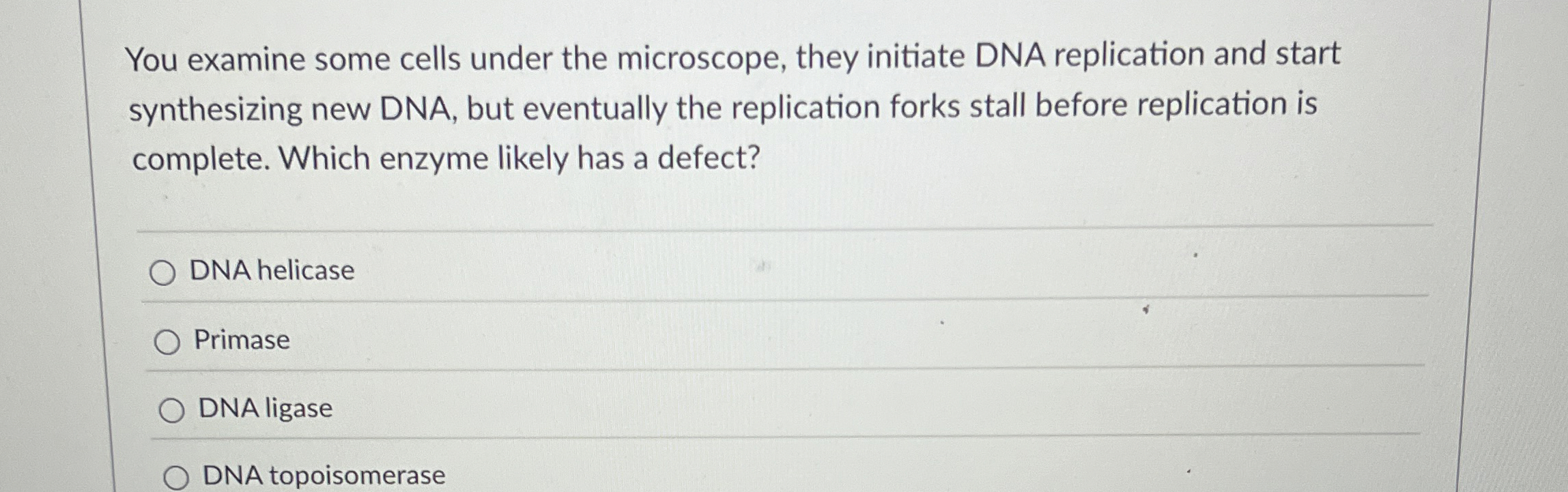 Solved You examine some cells under the microscope, they | Chegg.com