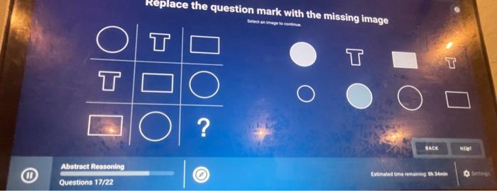 Solved Replace the question mark with the missing | Chegg.com