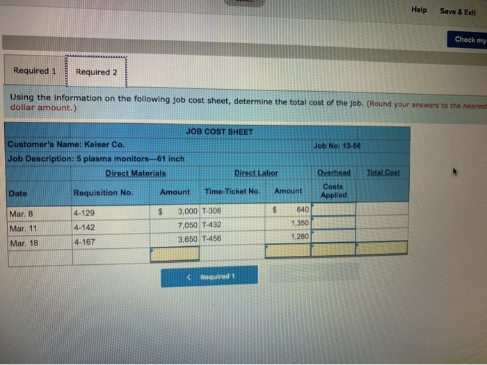 Solved Help Save & Exit Subm Check my work Shire Computer's | Chegg.com