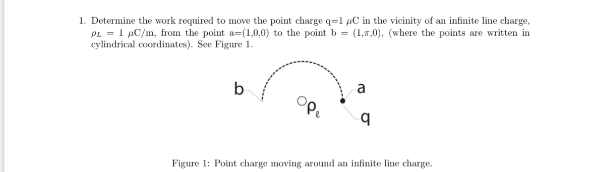 Solved Determine the work required to move the point charge | Chegg.com