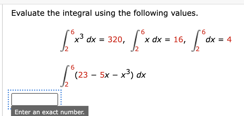 Solved Evaluate the integral using the following | Chegg.com