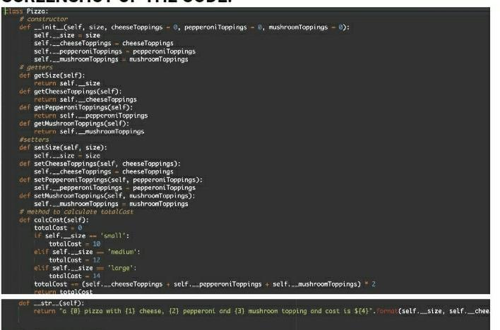 Solved PYTHON PROGRAMMING LANGUAGE: PLEASE SEE THE ATTACHED | Chegg.com