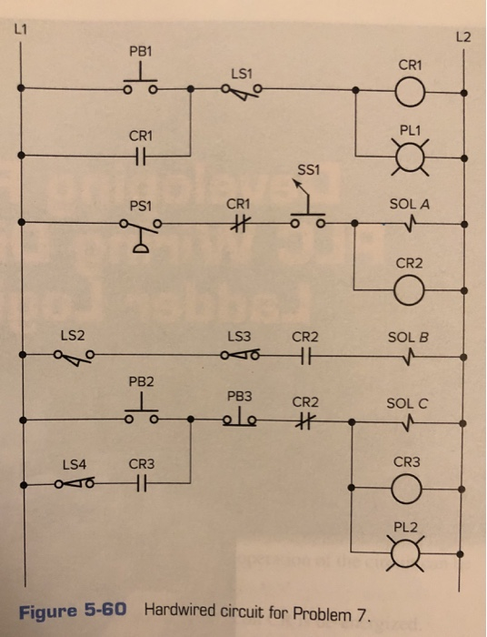 Solved 7. Assuming the hardwired circuit drawn in Figure | Chegg.com
