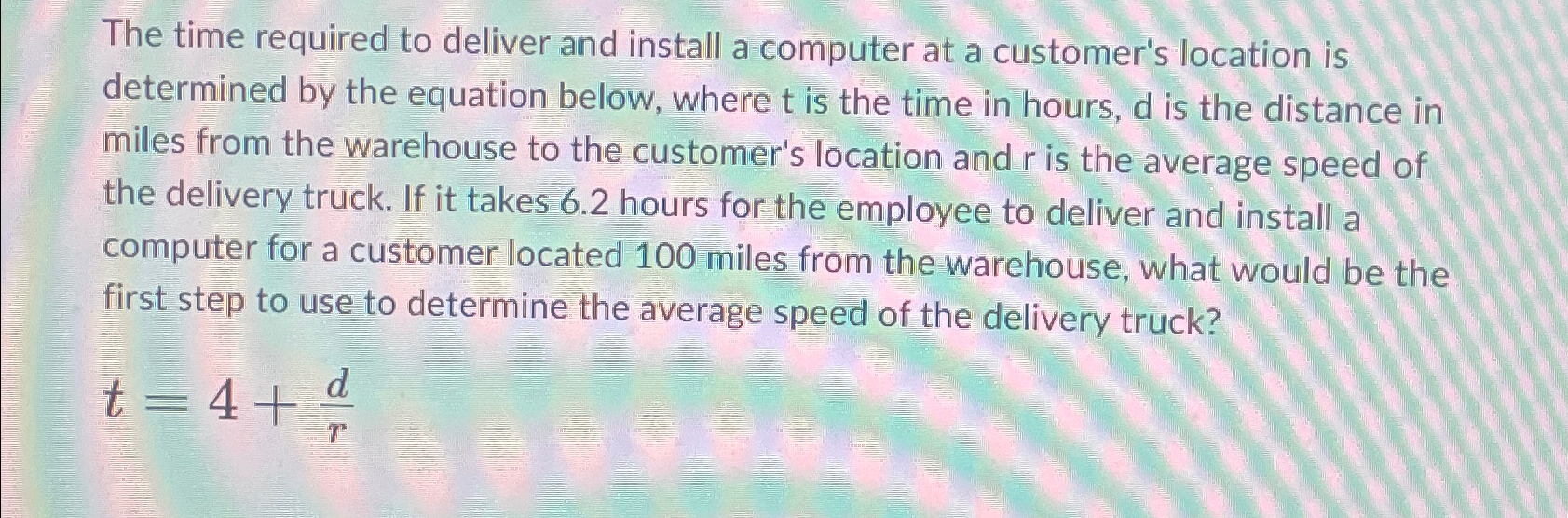 Solved The time required to deliver and install a computer | Chegg.com