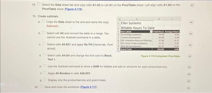 Solved Can someone follow these directions on an excel doc | Chegg.com