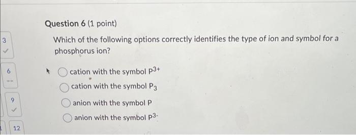 Solved Which of the following options correctly identifies | Chegg.com