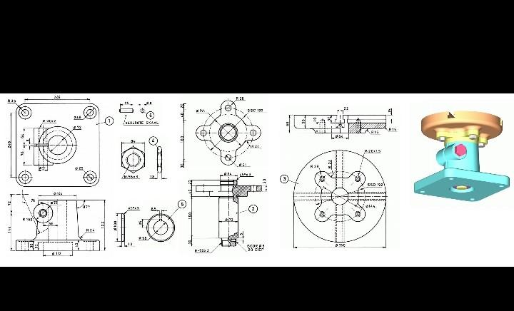 Solved The Figure shows a rotating jig table as is used in | Chegg.com