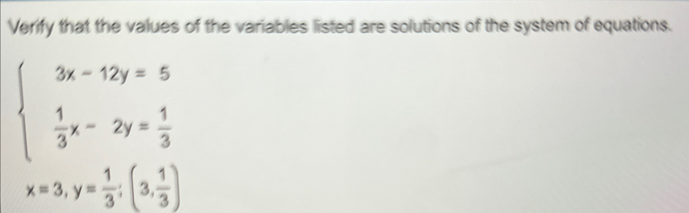 Solved Verify that the values of the variables listed are | Chegg.com