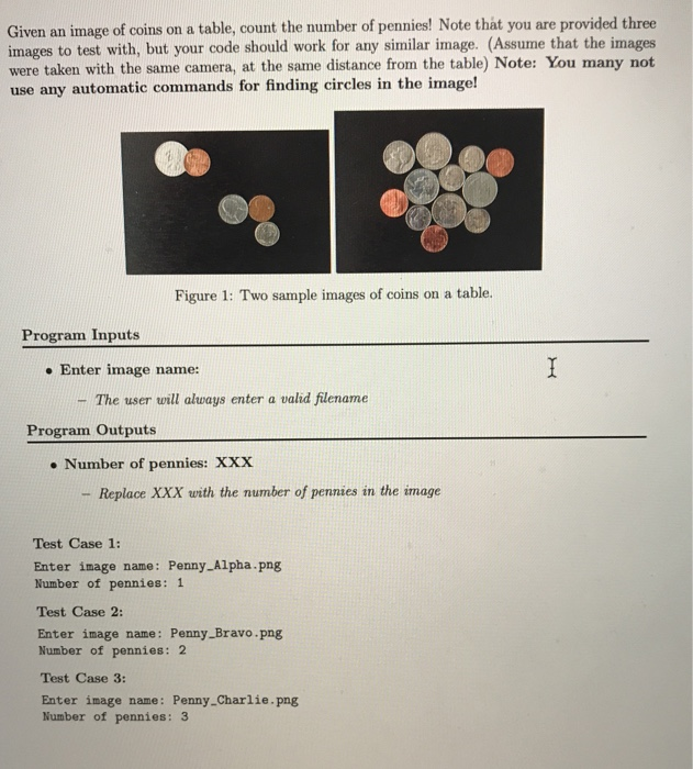 Given an image of coins on a table, count the number | Chegg.com