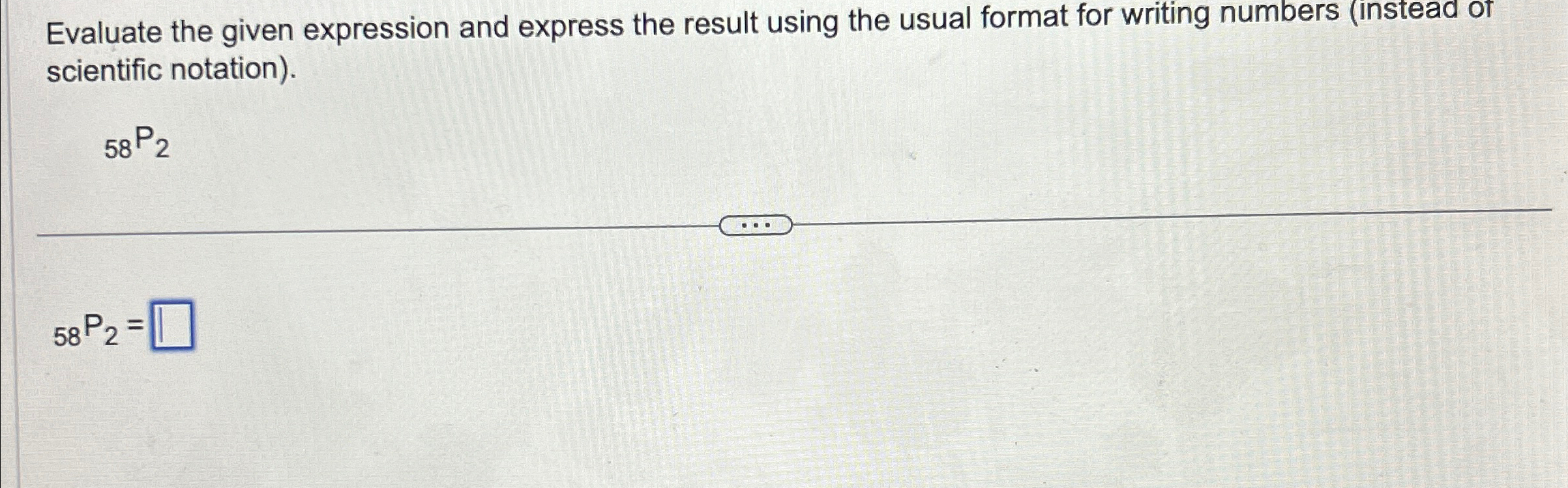 Solved Evaluate the given expression and express the result | Chegg.com