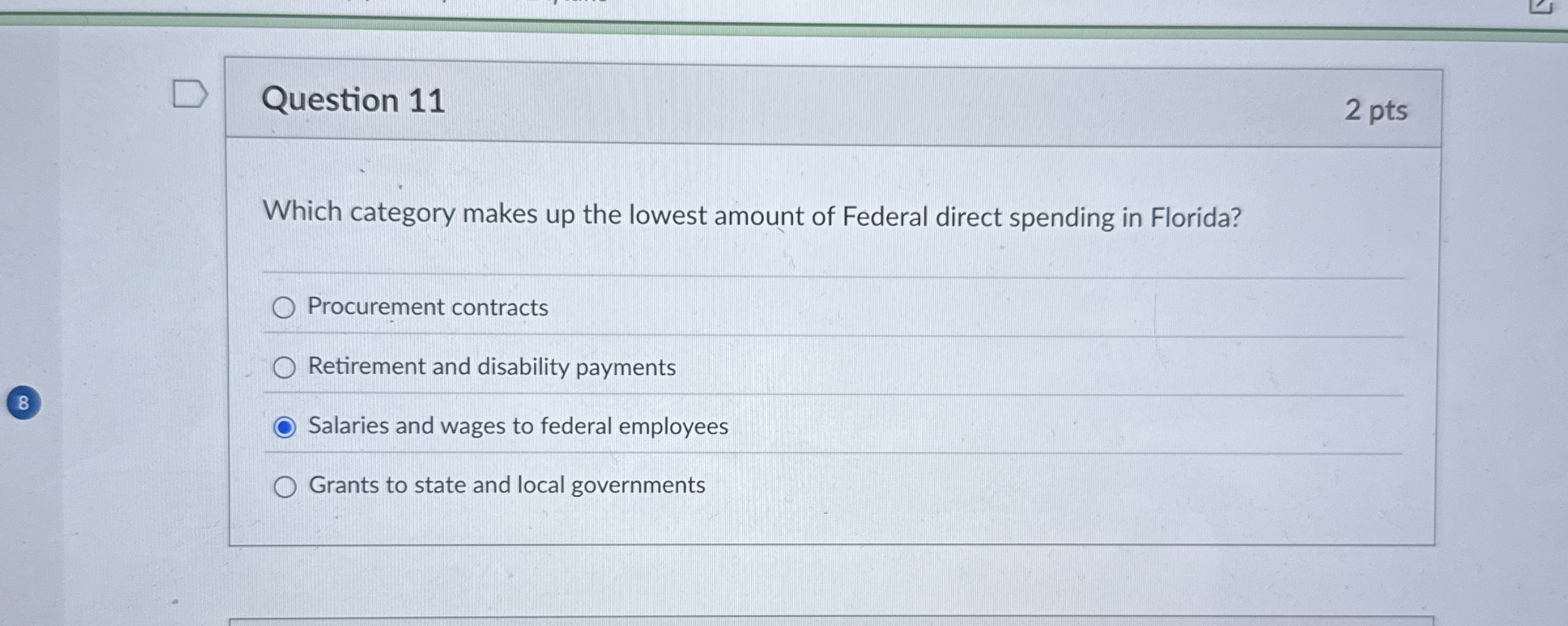 High Quality SOLUTION Question 112 ﻿ptsWhich category makes up the lowest | Chegg.com