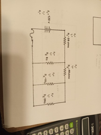 Solved T1-30Xa E- 4- R, 20 ohms ORG Rg-40 ohms WYP SIN TT V | Chegg.com