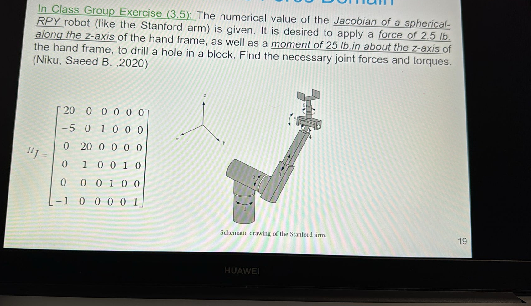 Solved In Class Group Exercise (3.5): The numerical value of | Chegg.com