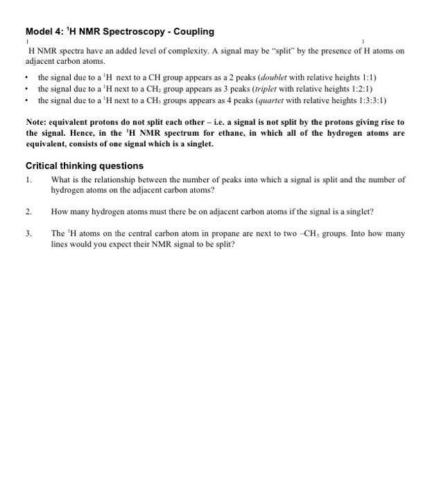 Solved 1) What is the relationship between the number of | Chegg.com