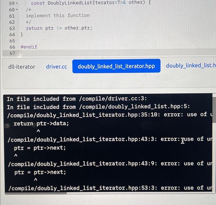Solved In this programming problem, you will implement a | Chegg.com