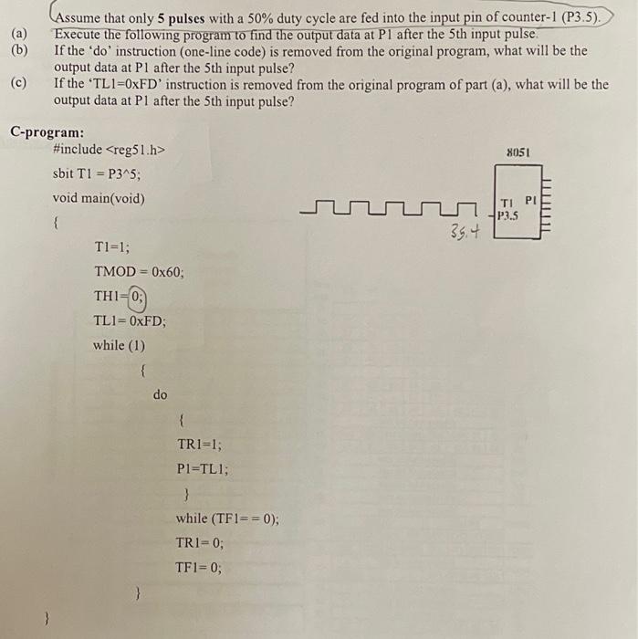 Solved Execute the following program to find the output data | Chegg.com