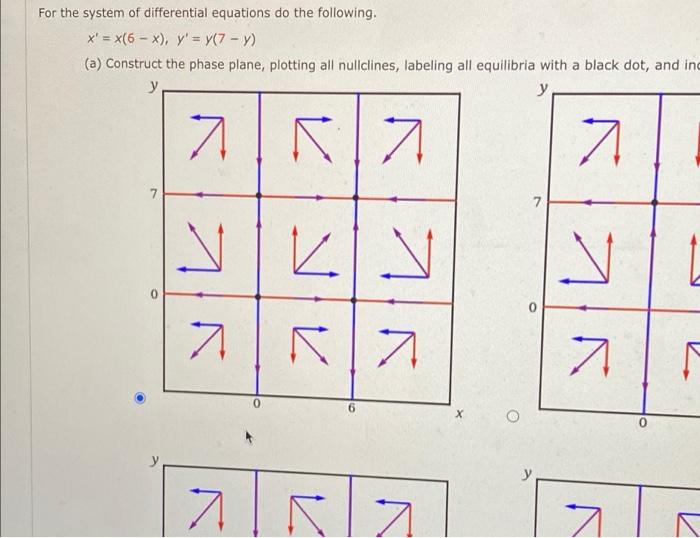 Solved For The System Of Differential Equations Do The 