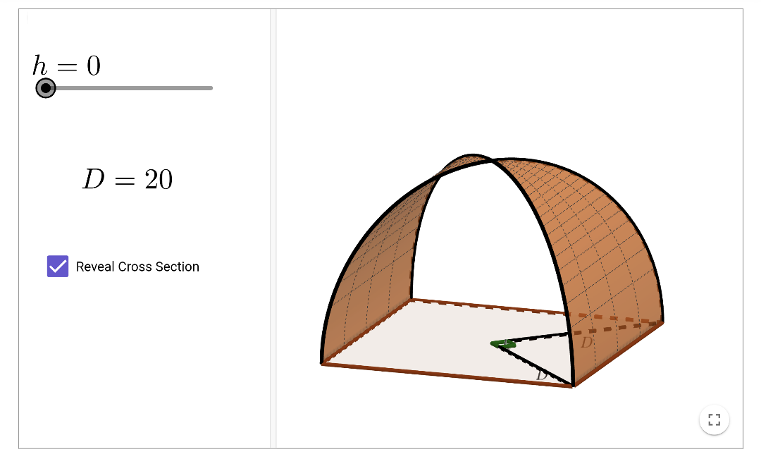 Solved \r\n\r\n\\[ D=20 \\] Reveal Cross Section\r\n\r\nThe | Chegg.com