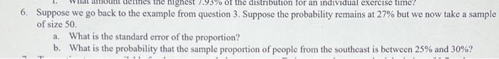 Solved 6. Suppose we go back to the example from question 3. | Chegg.com