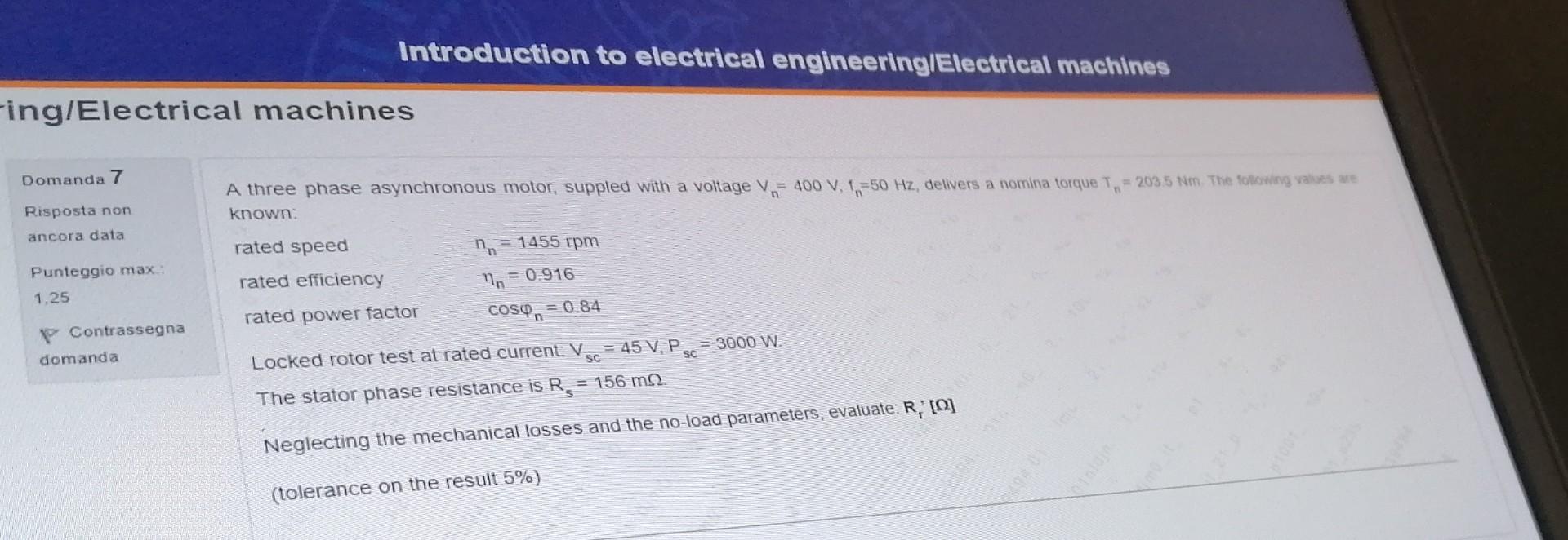 Solved Introduction to electrical engineering Electrical | Chegg.com