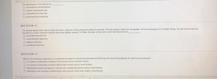 Solved an QUESTIONS UCS OUR the on e the one we The v on | Chegg.com