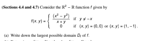 Solved (Sections 4.4 ﻿and 4.7) ﻿Consider the R2-R ﻿function | Chegg.com