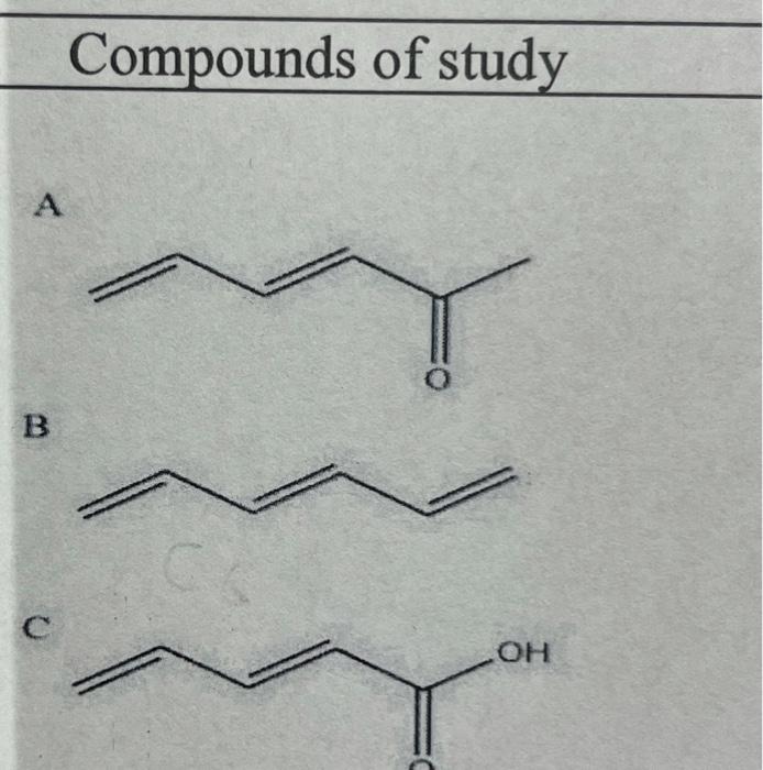 Solved determine for each compound if it is high in polarity | Chegg.com