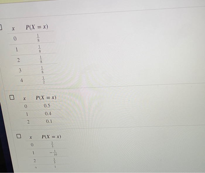 Solved Understand the properties of a discrete probability | Chegg.com
