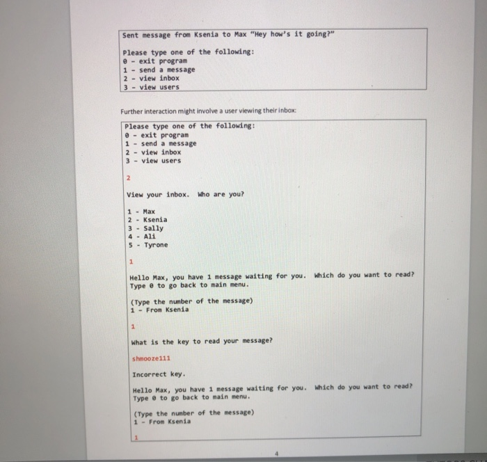 Solved The Secure Message Class The Securemessage Class Will
