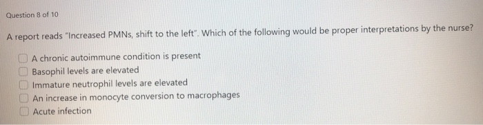 Solved This is a select all that apply question so there are | Chegg.com