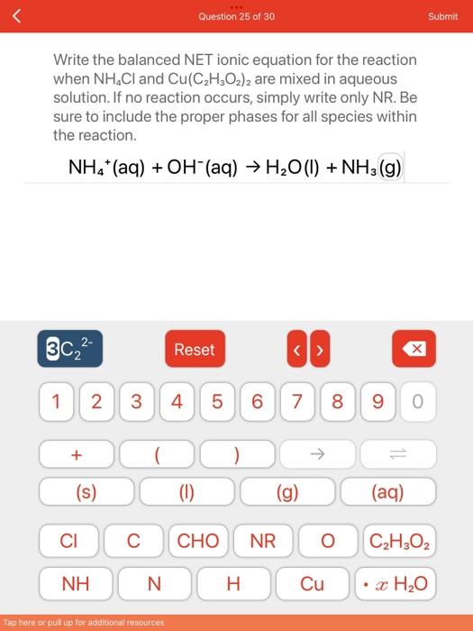 Solved Write the balanced dissociation equation for solid | Chegg.com
