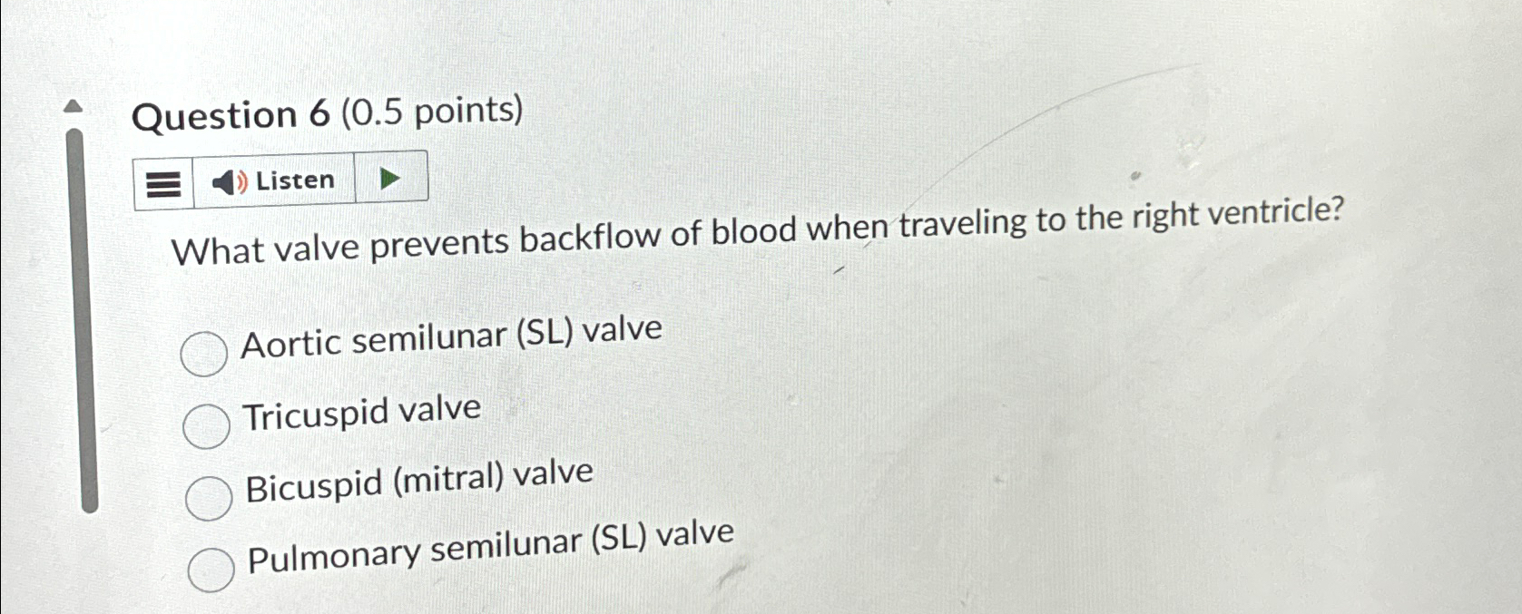 Solved Question 6 (0.5 ﻿points)What valve prevents backflow | Chegg.com