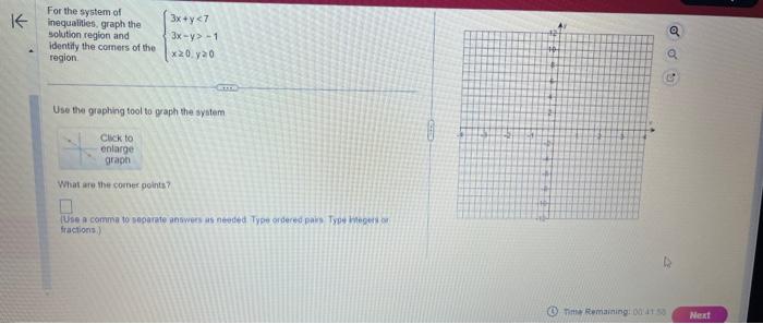 Solved For the system of inequalities, graph the solution | Chegg.com