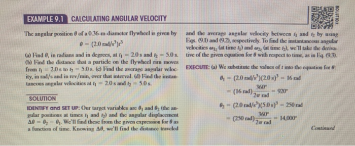 Solved 7. The angular position theta of a 0.3 meter diameter | Chegg.com