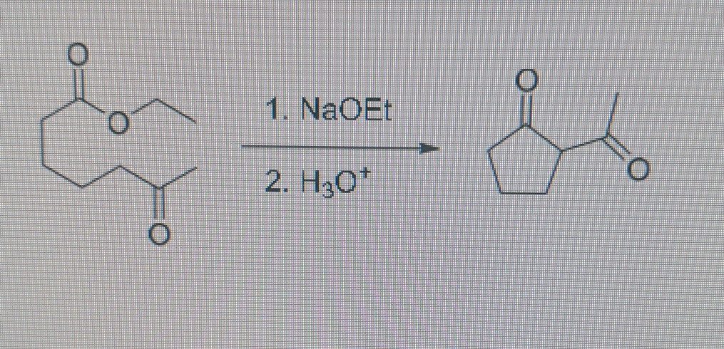 Solved 1. NaOEt 2. H30+ | Chegg.com