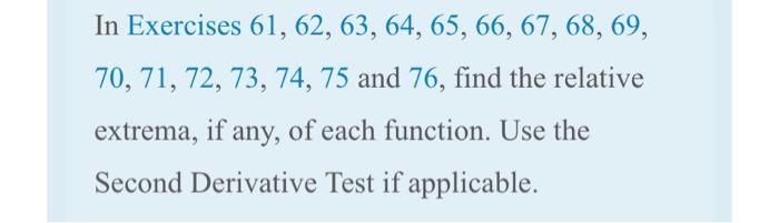 Solved In Exercises 61,62,63,64,65,66,67,68,69, | Chegg.com