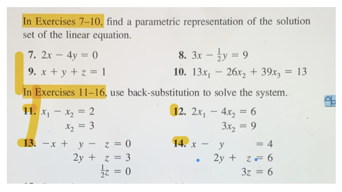 Solved PLEASE ANSWER 11 ﻿TO 14In Exercises 11-16, ﻿use | Chegg.com