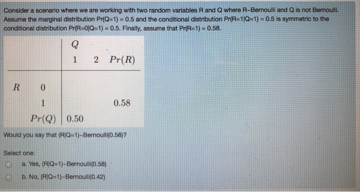 Solved Consider a scenario where we are working with two | Chegg.com