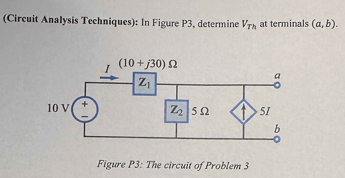 Solved (Circuit Analysis Techniques): In Figure P3, | Chegg.com
