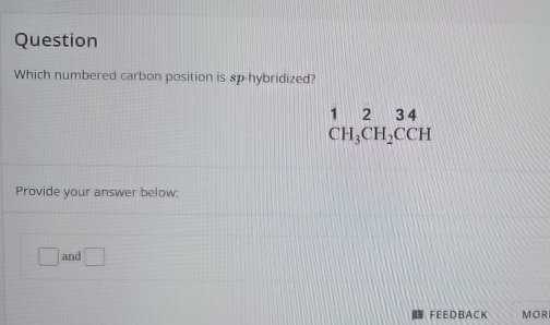 Solved QuestionWhich numbered carbon position is | Chegg.com